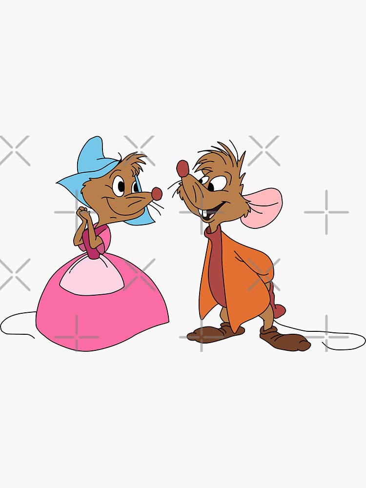 Pegatina «Mary y Jaq» de M3g3n | Redbubble