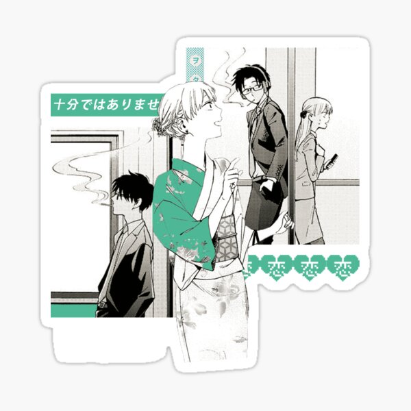 " Wotakoi: Love is Hard 'UNEXPECTED WAYS' 'V2" Sticker for Sale by ...