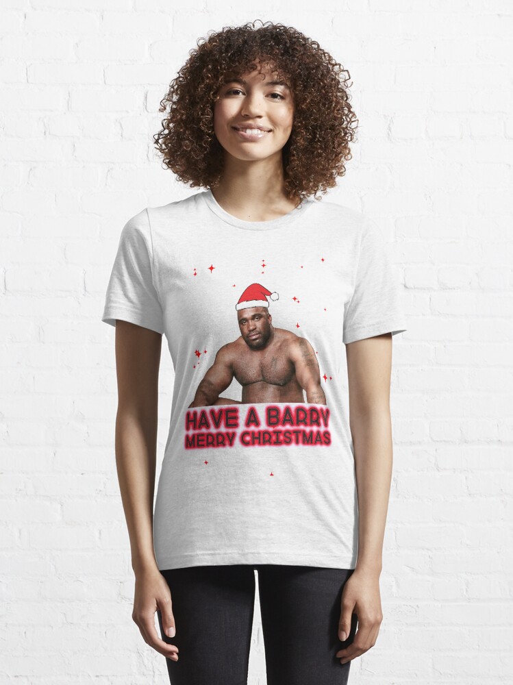 "Have A Barry Merry Christmas Barry Wood Meme Well Endowed Man Black ...