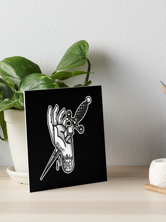 Hand and dagger tattoo - Bronctattooaus.com