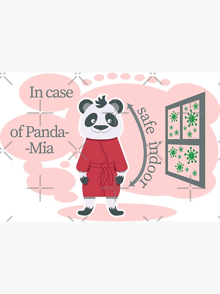 "Oh, Panda-Mia!" Poster by IrynaPakhomova | Redbubble