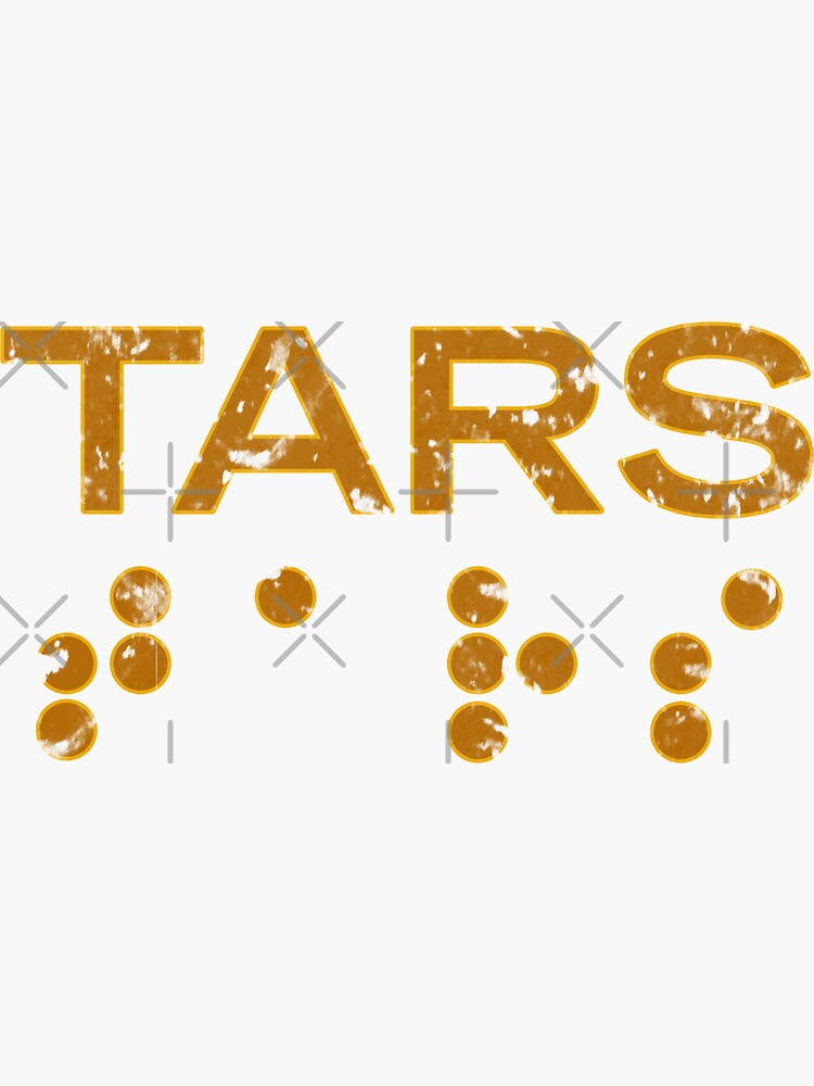 "TARS - Interstellar" Sticker for Sale by Sredp | Redbubble