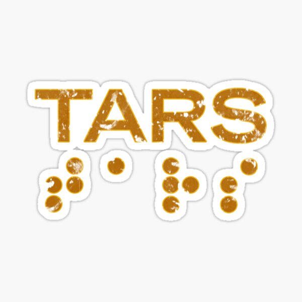 "TARS - Interstellar" Sticker for Sale by Sredp | Redbubble