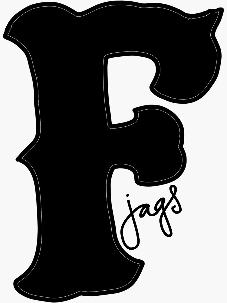 "Forestview F outline || Black on Black" Sticker for Sale by ...