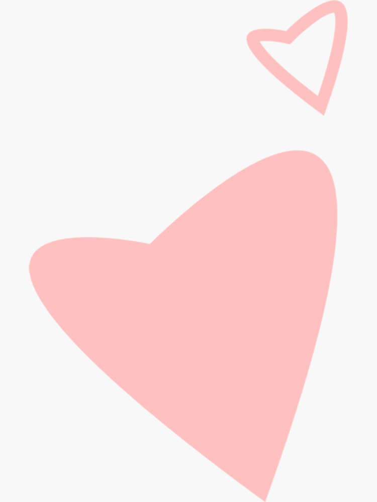 "HEART OF LOVE" Sticker by mosumo96 | Redbubble
