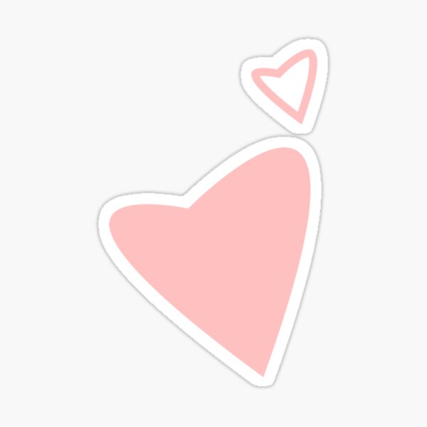 "HEART OF LOVE" Sticker by mosumo96 | Redbubble