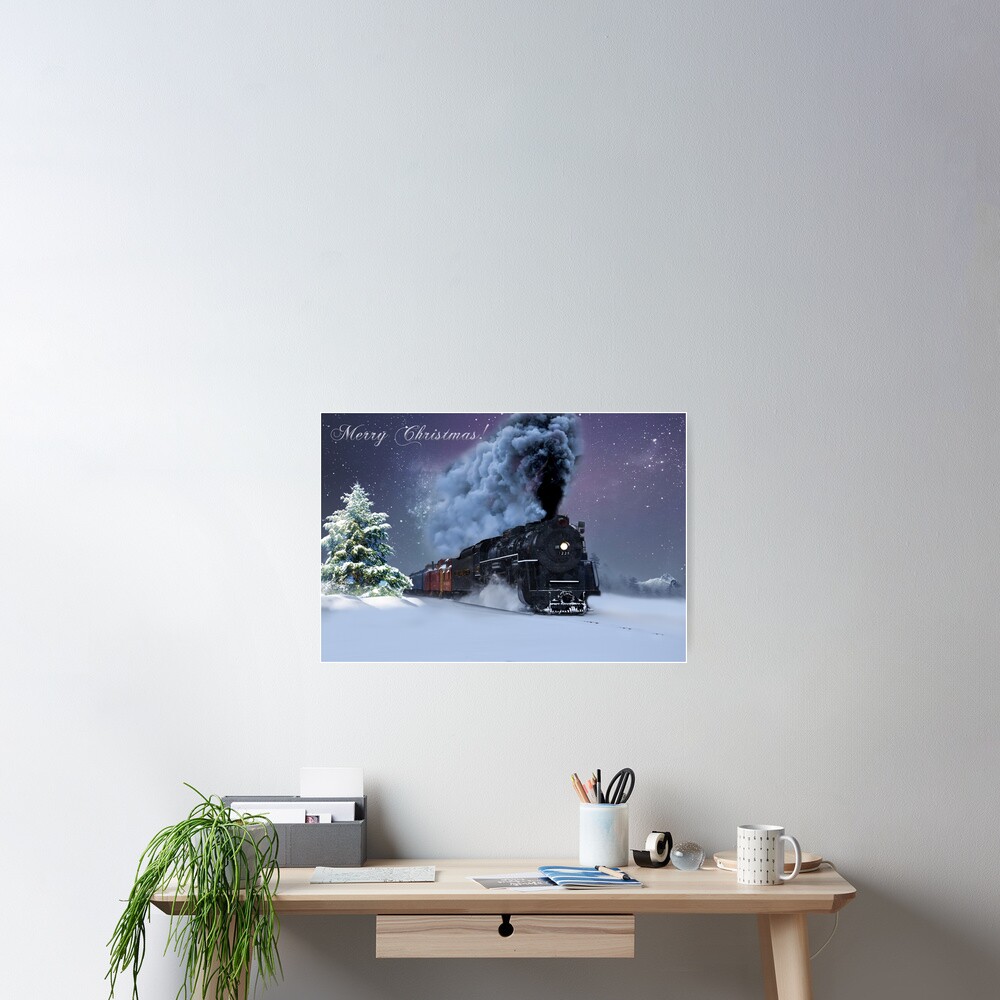 "Polar Express Card" Poster by dogeti | Redbubble