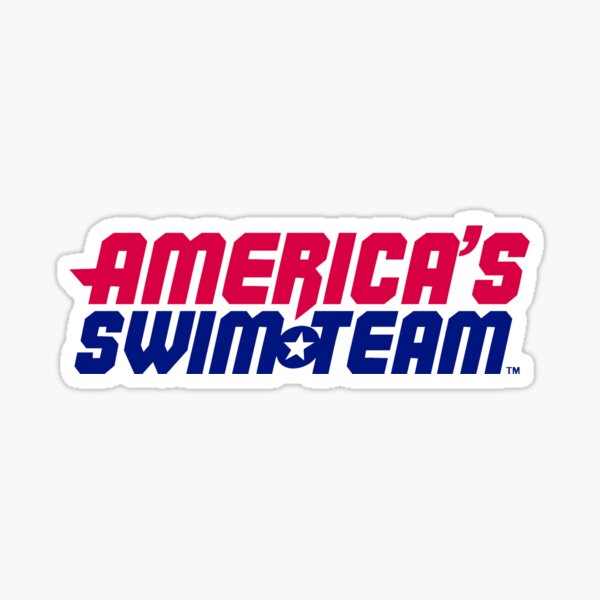 "Swimming Team, USA America American Logo" Sticker for Sale by USALogo ...