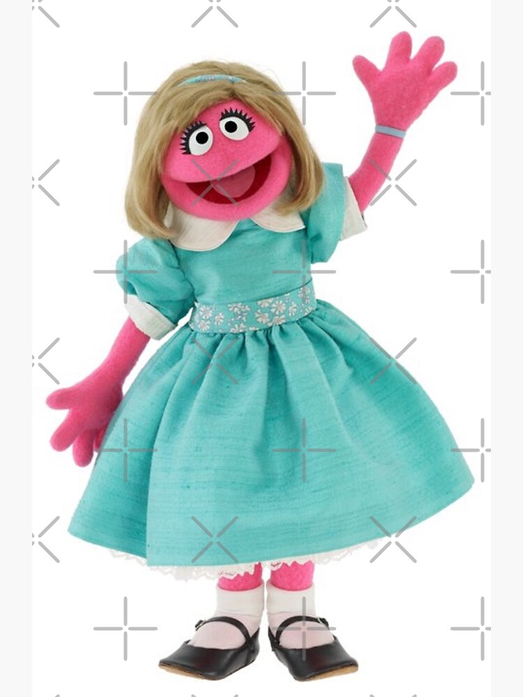 "Happy Muppet Girl " Poster for Sale by boojun | Redbubble