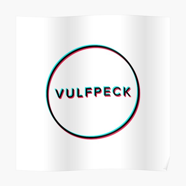 "vulfpeck tik tok design" Poster by creativesupply | Redbubble