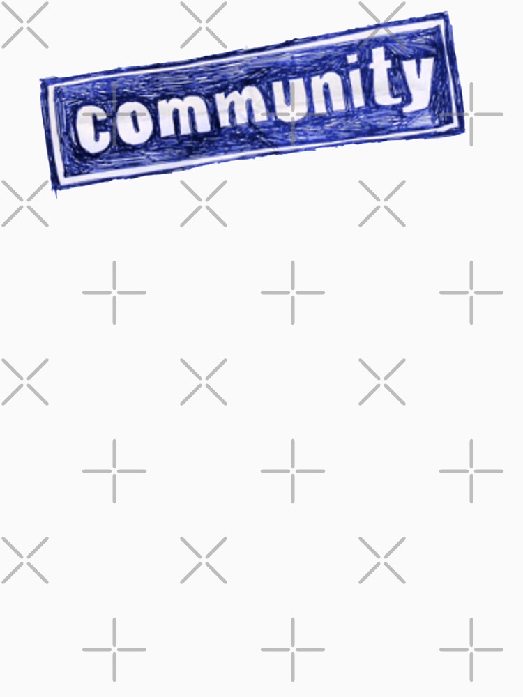 "Community Pen Sketch" T-shirt for Sale by symbolized | Redbubble ...