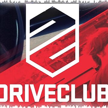 Sticker for Sale avec l'œuvre « Driveclub » de l'artiste blanchy ...