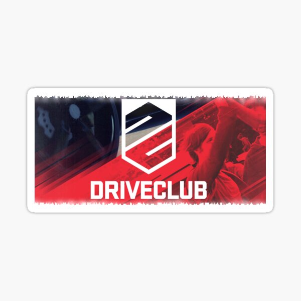 "Driveclub" Sticker by blanchy | Redbubble