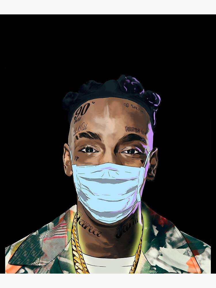 "YNW Melly Fan Art & Merch" Photographic Print by saltysam8989 | Redbubble