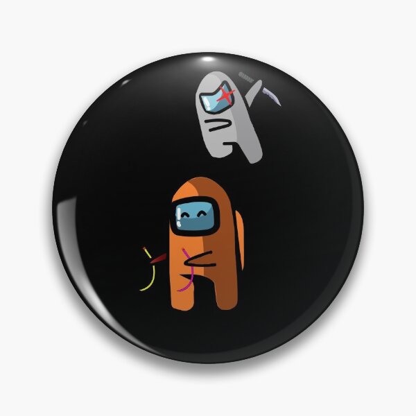 Among Us Kill Pins and Buttons | Redbubble