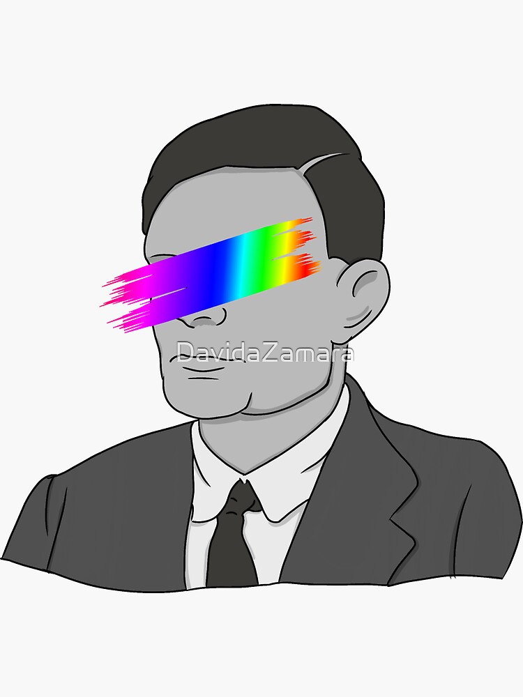 "Alan Turing Pride" Sticker for Sale by DavidaZamara | Redbubble