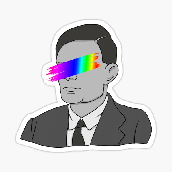 "Alan Turing Pride" Sticker for Sale by DavidaZamara | Redbubble