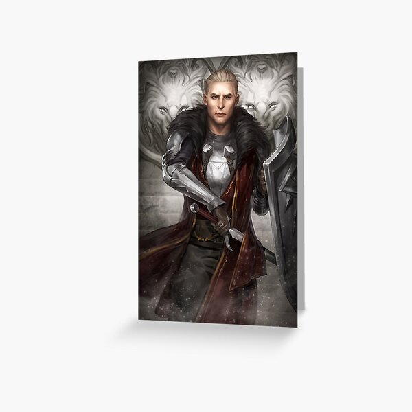"Dragon Age Inquisition Cullen Rutherford" Greeting Card for Sale by ...