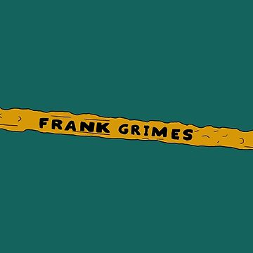 "Frank “Grimey” Grimes Pencil" Pin for Sale by thebcarts | Redbubble