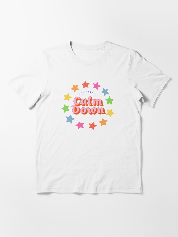 "yntcd" T-shirt for Sale by yntcd | Redbubble | you need to calm down t ...