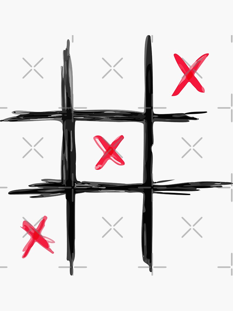 "Luis Tomlinson Tic Tac Toe Tattoo" Sticker for Sale by 1dxloverr ...