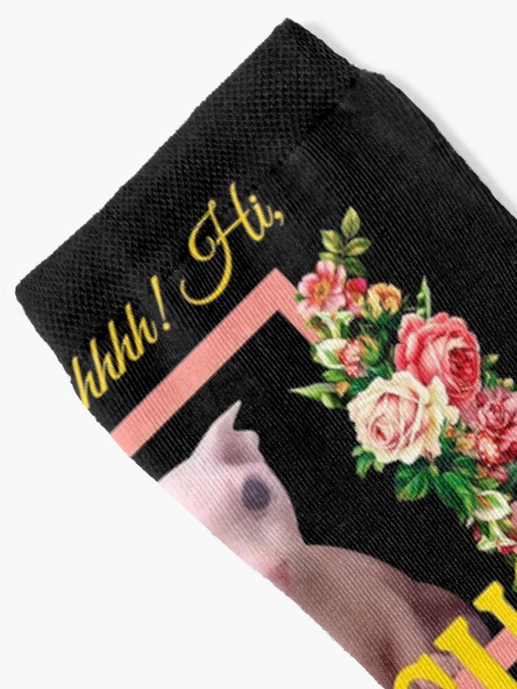 "Bingus Floral Aesthetic" Socks for Sale by Rzera- | Redbubble