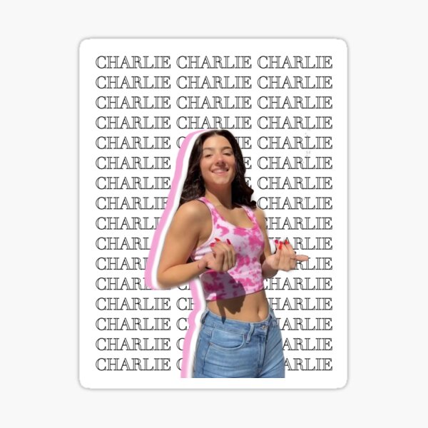 "charlie design" Sticker for Sale by rapcustomdesign | Redbubble