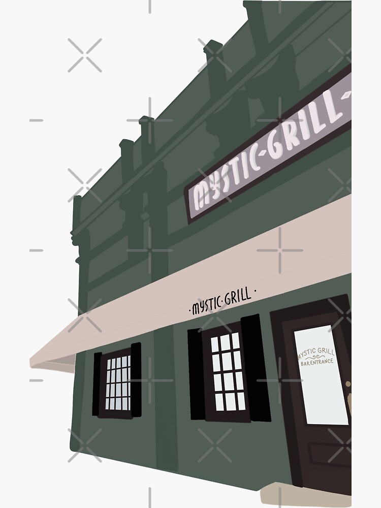 "TVD" Sticker for Sale by Jenna Ross | Redbubble