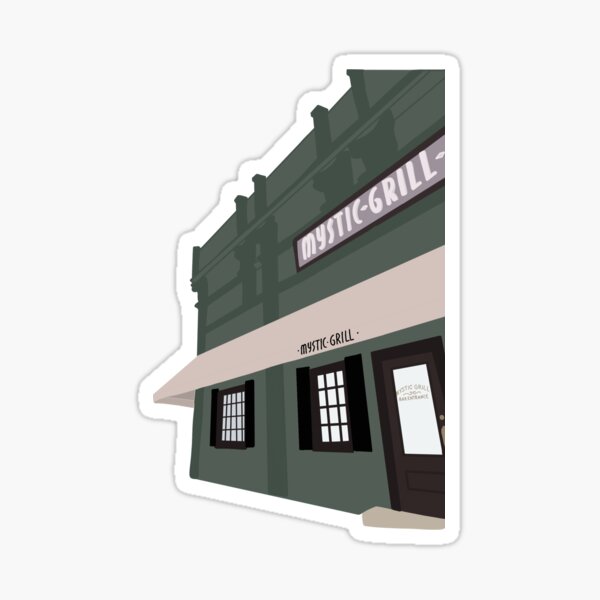 "TVD" Sticker for Sale by Jenna Ross | Redbubble