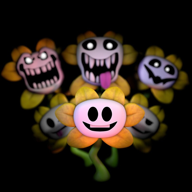 "Flowey The Flower" by capt4inteen | Redbubble