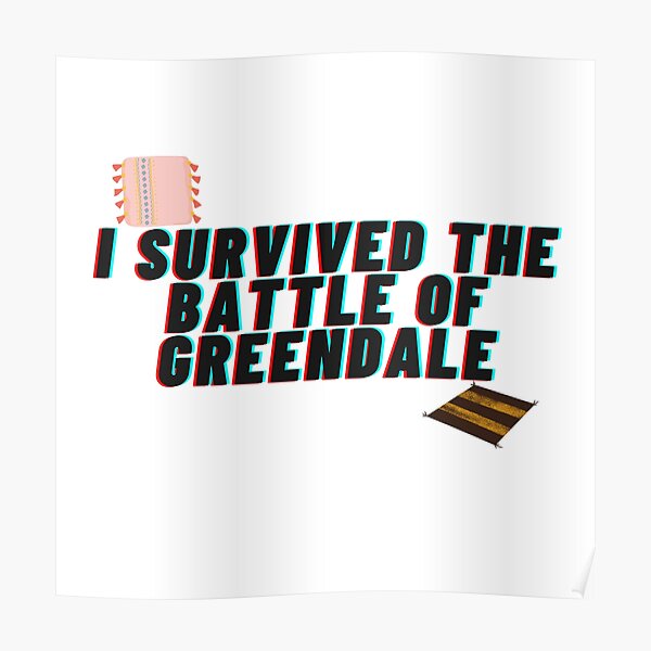 "Battle of Greendale Veteran " Poster for Sale by trex237 | Redbubble