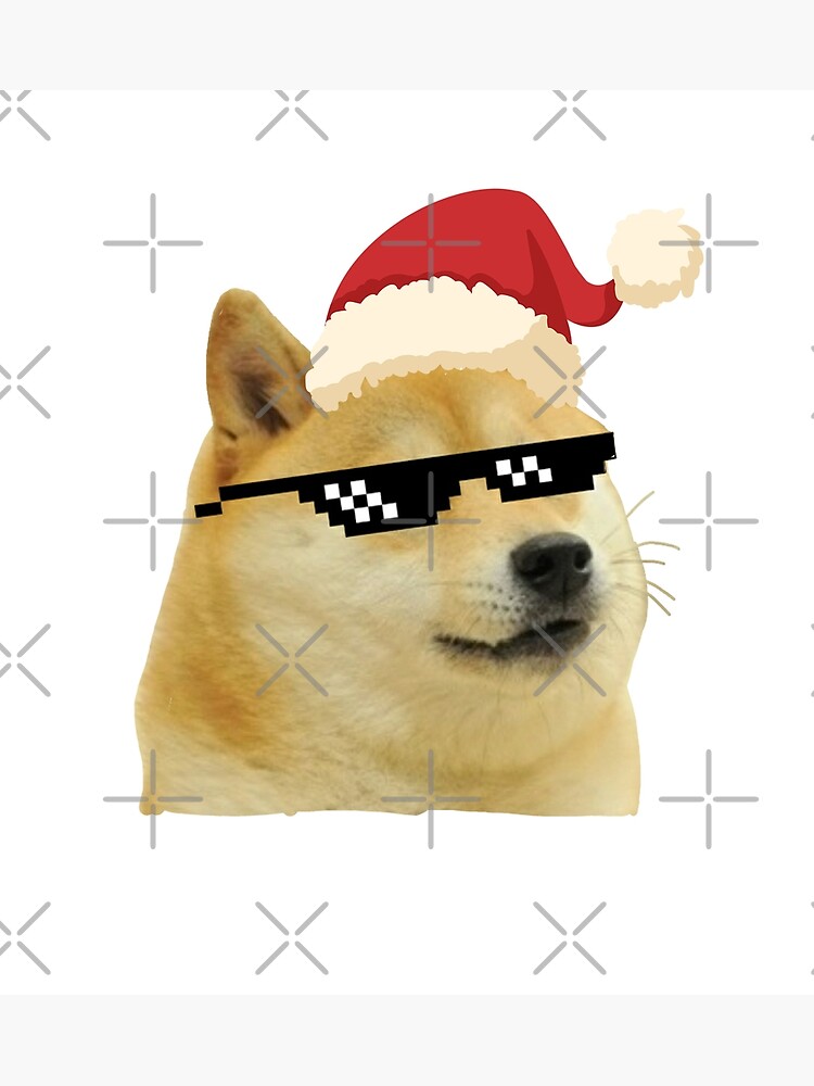 "Cheems Christmas" Art Print for Sale by alexquang | Redbubble