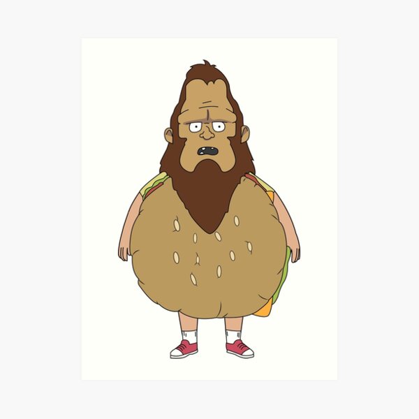 Beefsquatch Art Prints | Redbubble