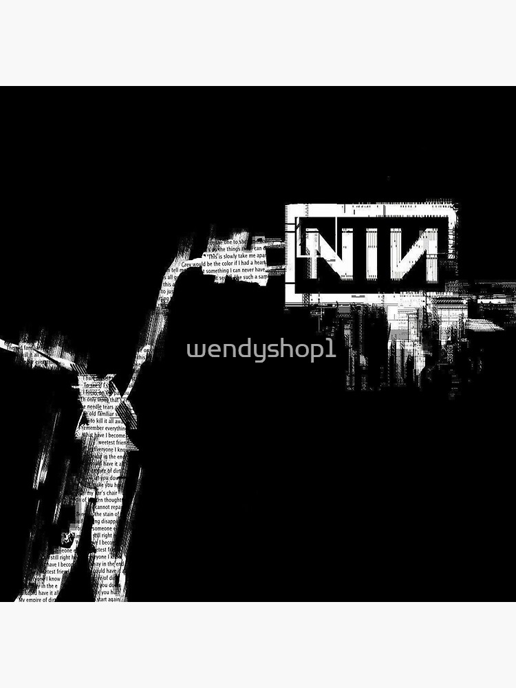 "The best design of NIN Band" Sticker for Sale by wendyshop1 | Redbubble