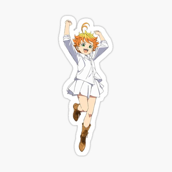 "Emma (The Promised Neverland)" Sticker for Sale by kawaiicrossing ...