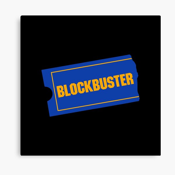 Blockbuster Canvas Prints | Redbubble