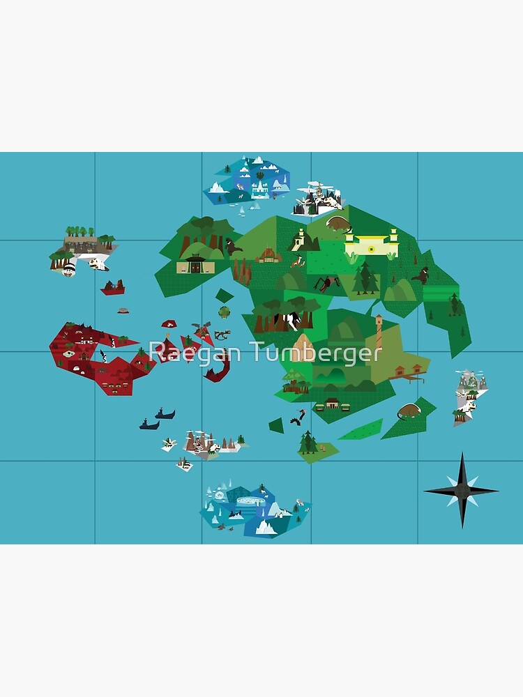 "Die Avatar-Welt" Poster von Raegantum | Redbubble