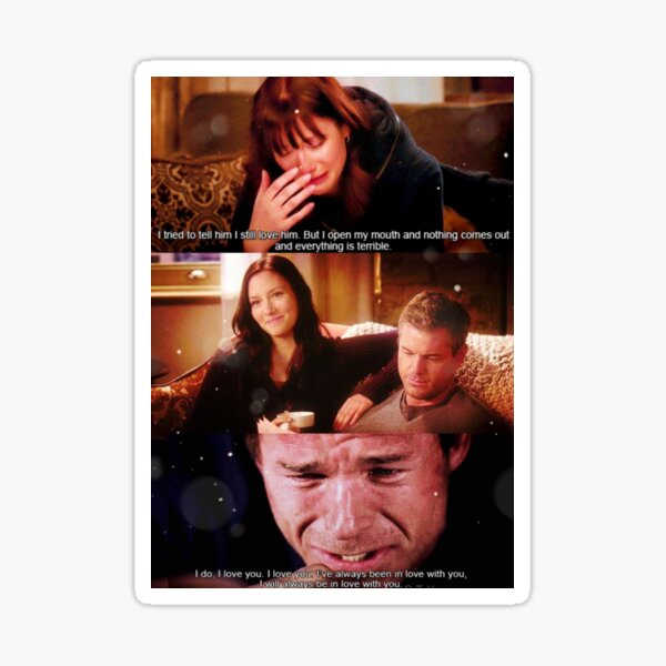 "Mark and Lexie" Sticker for Sale by hemsworth | Redbubble