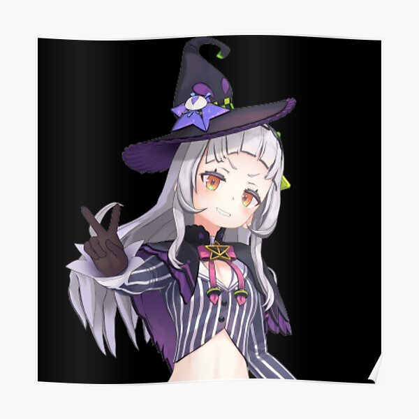 "Murasaki Shion vtuber" Poster for Sale by mahdi300 | Redbubble