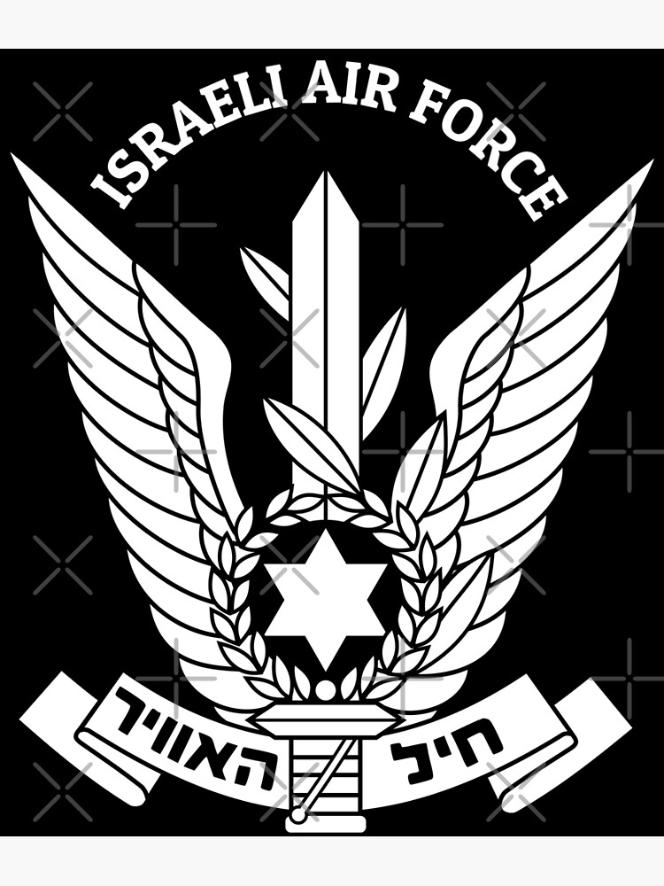 "IDF Israeli air force" Poster for Sale by OsherR | Redbubble