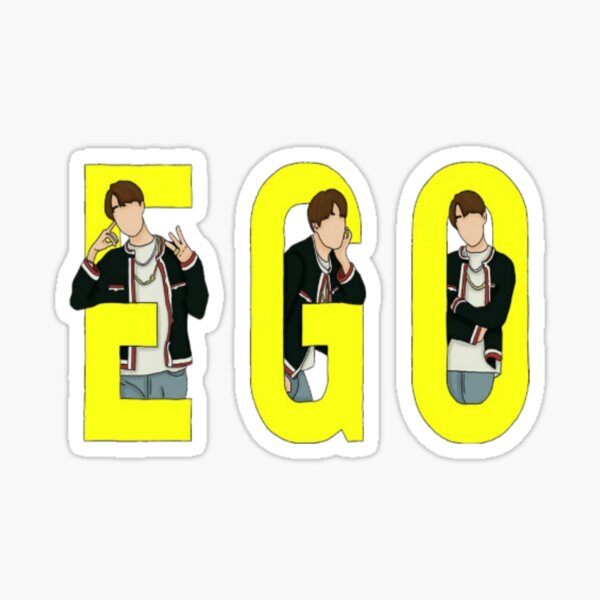 "Jhope : Ego" Sticker by Max199716 | Redbubble