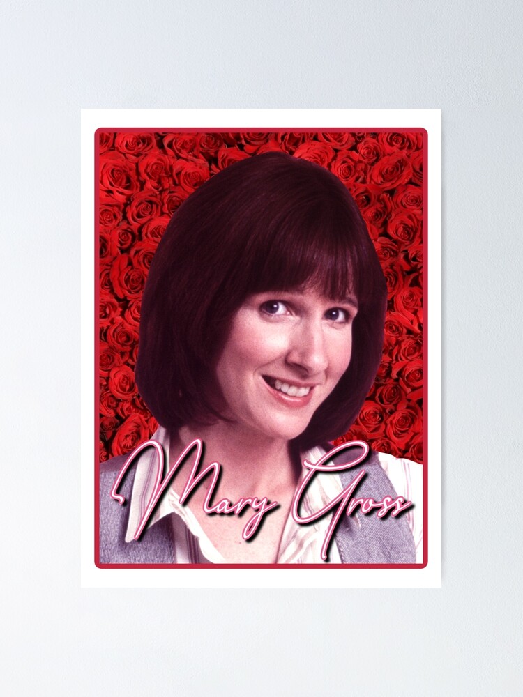 Póster «Mary Gross, actriz de doblaje» de Cuttintees | Redbubble