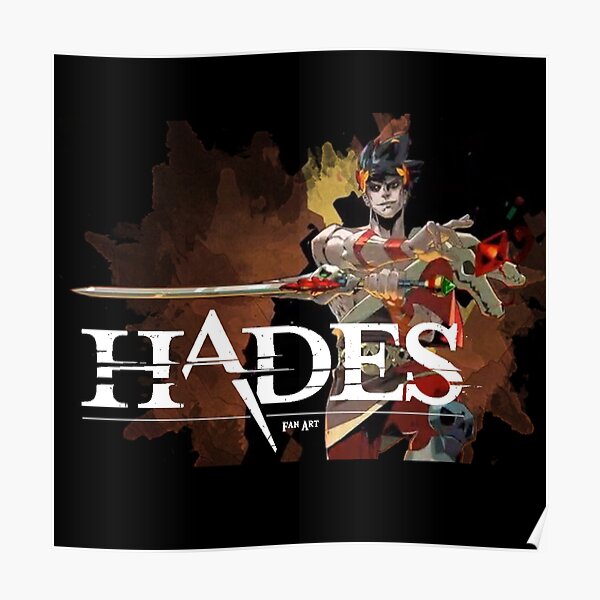 Hades Game Art Posters | Redbubble
