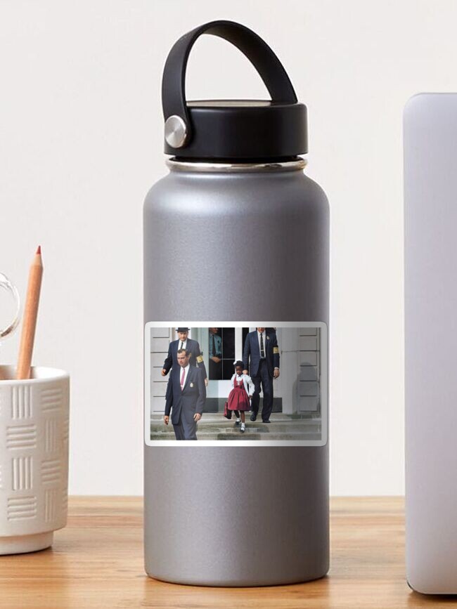 "Ruby Bridges, escorted by U.S. Marshals to attend an all-white school ...