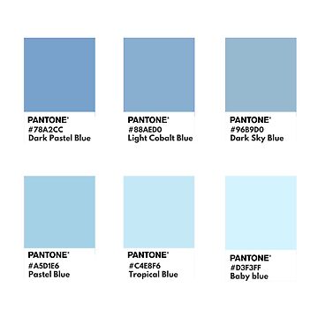 "Pastel blue pantone color swatch" Scarf for Sale by softlycarol ...
