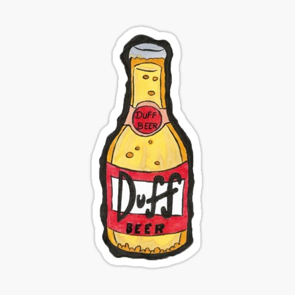 "Duff bear" Sticker for Sale by ZOLASHOW | Redbubble