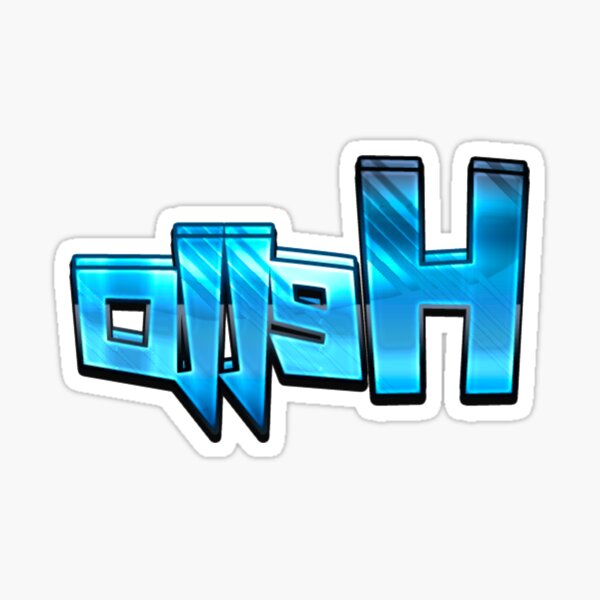 "Hello, inverted car sticker" Sticker for Sale by Rebotona | Redbubble