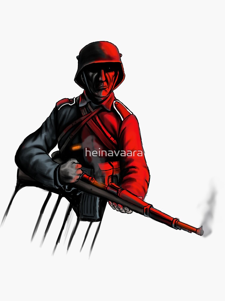 "Trench 18" Sticker by heinavaara | Redbubble