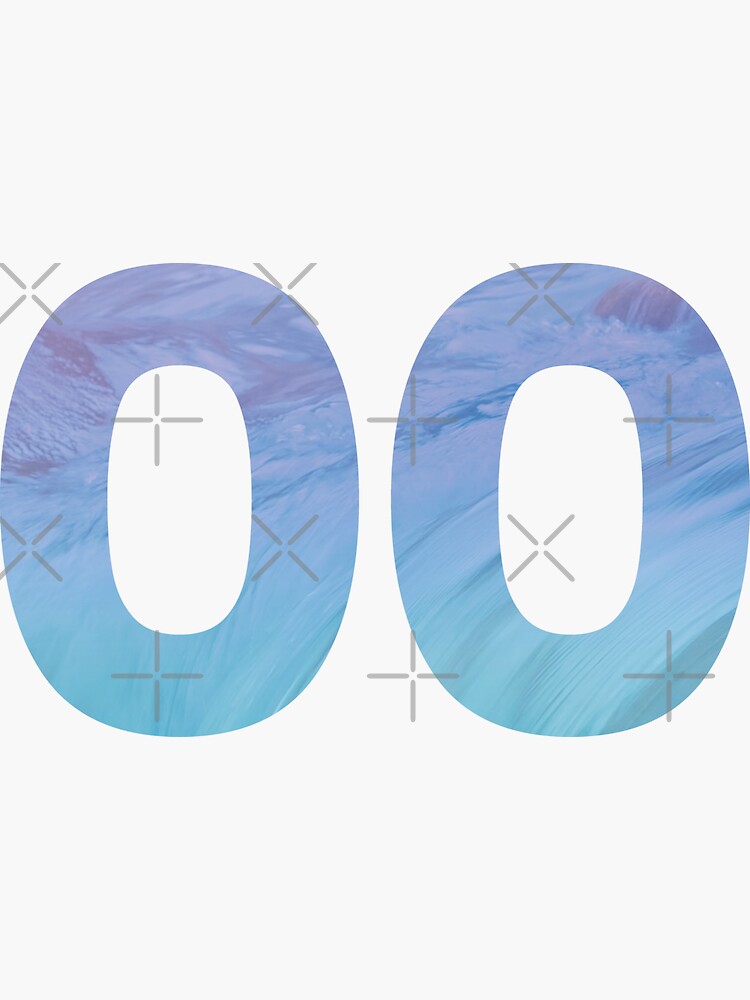 "00 Angel number" Sticker for Sale by namaste-you | Redbubble