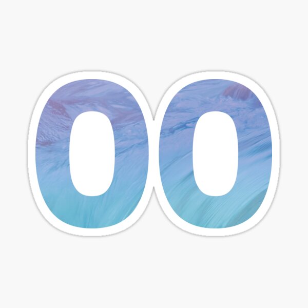 "00 Angel number" Sticker for Sale by namaste-you | Redbubble